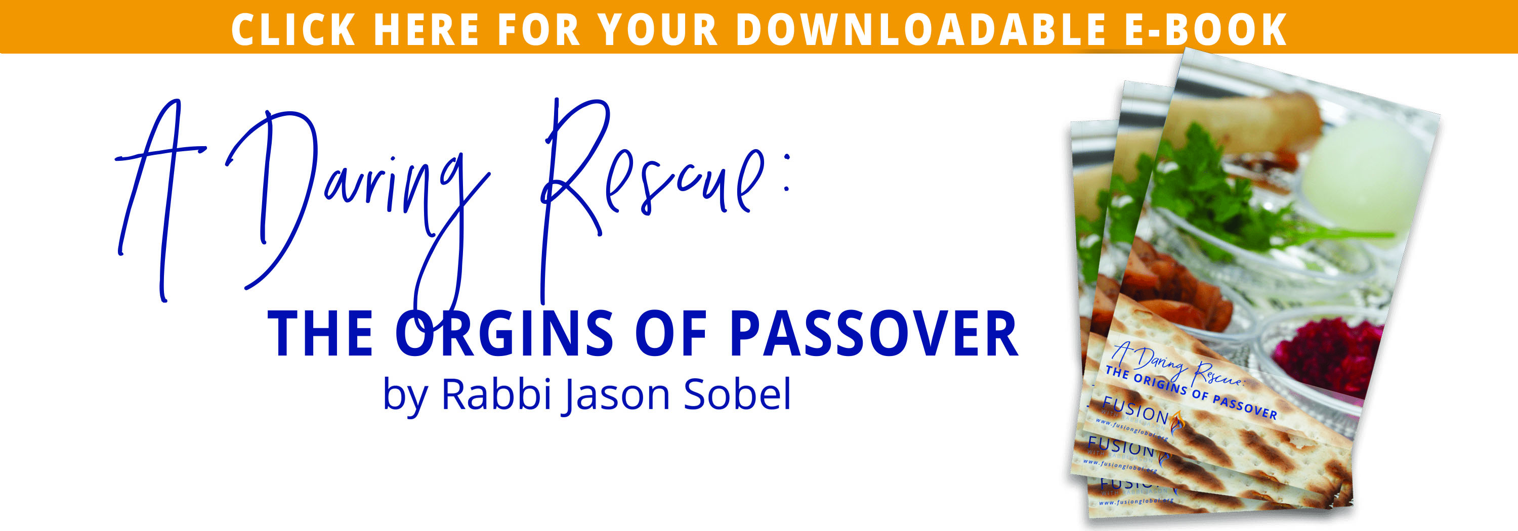 Passover Ad – Fusion Global with Rabbi Jason Sobel