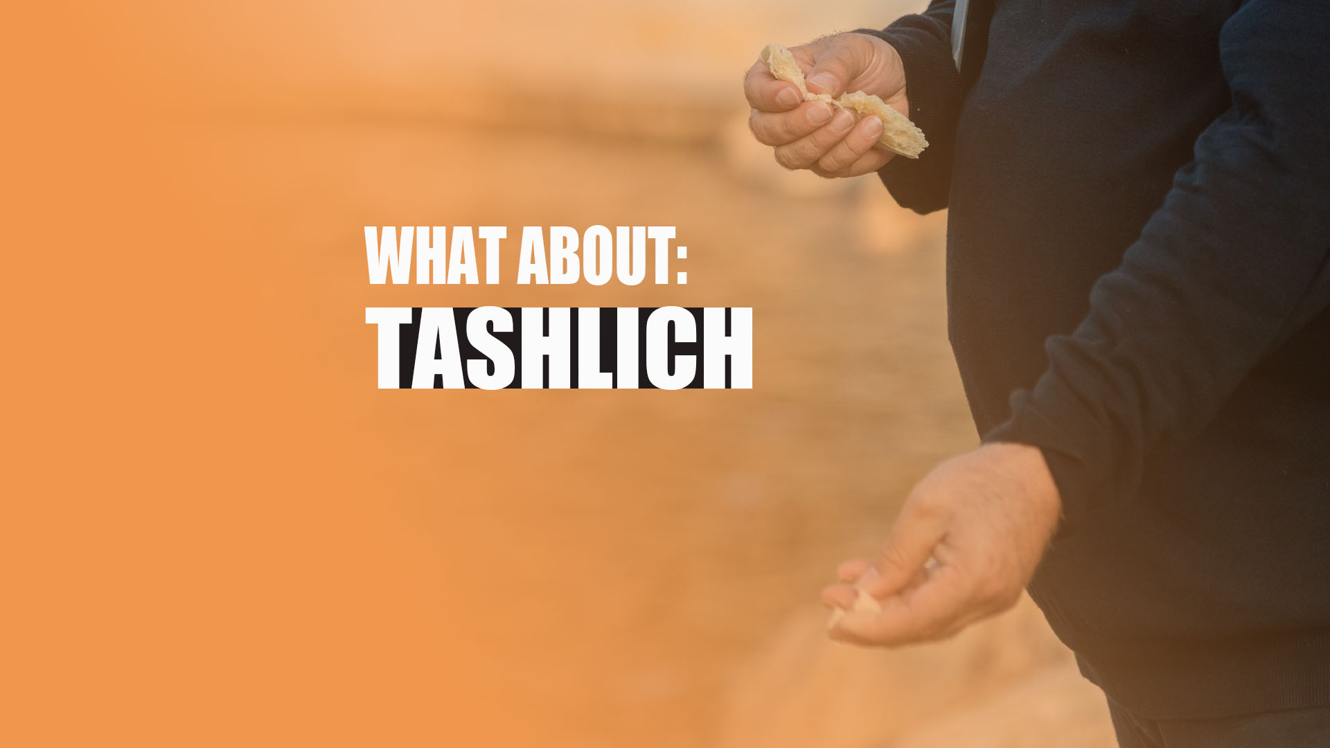What about Tashlich? A Story of Forgiveness – Fusion Global with Rabbi ...