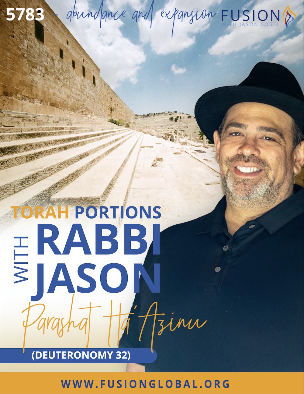 Weekly Portions Sign Up – Fusion with Rabbi Jason